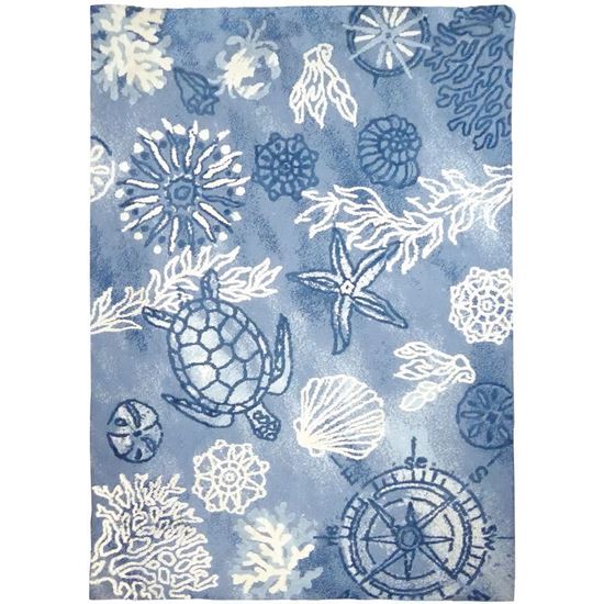 Tranquil Seas Coastal Rug